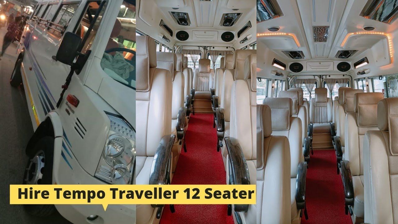 Hire 12 Seater Tempo,Mini Van,Tourist Van with all window view single ...