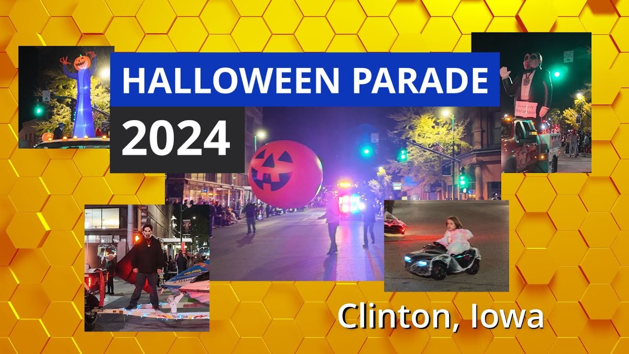 Clinton Halloween Parade 2024 - YouTube