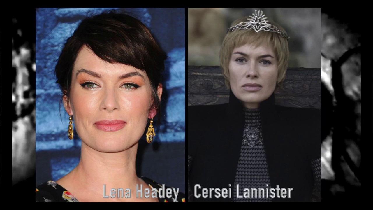 Game Of Thrones in Faces Before and After - YouTube