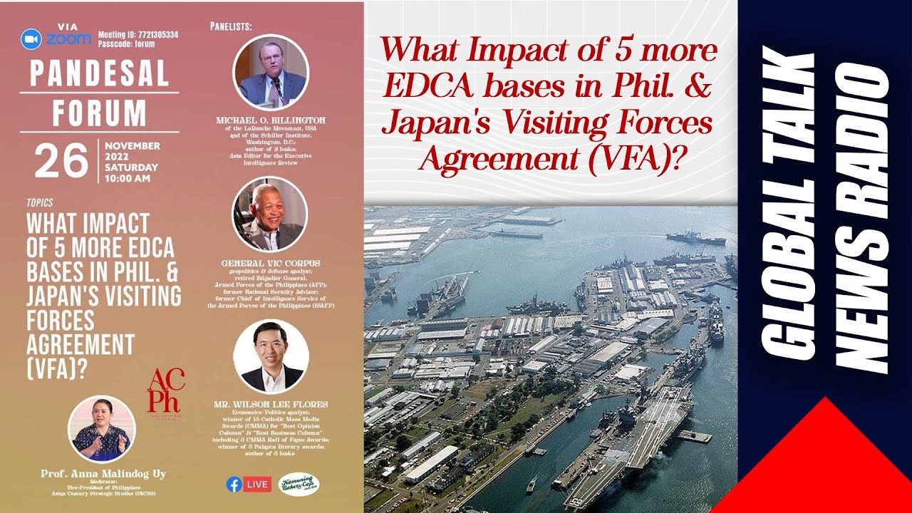 What Impact of 5 more EDCA bases in Phil. & Japan's Visiting Forces ...
