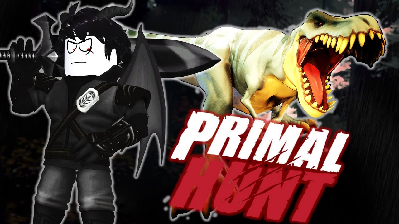 DINO HALLOWEEN HUNT! [Roblox Primal Hunt Halloween Event] - YouTube