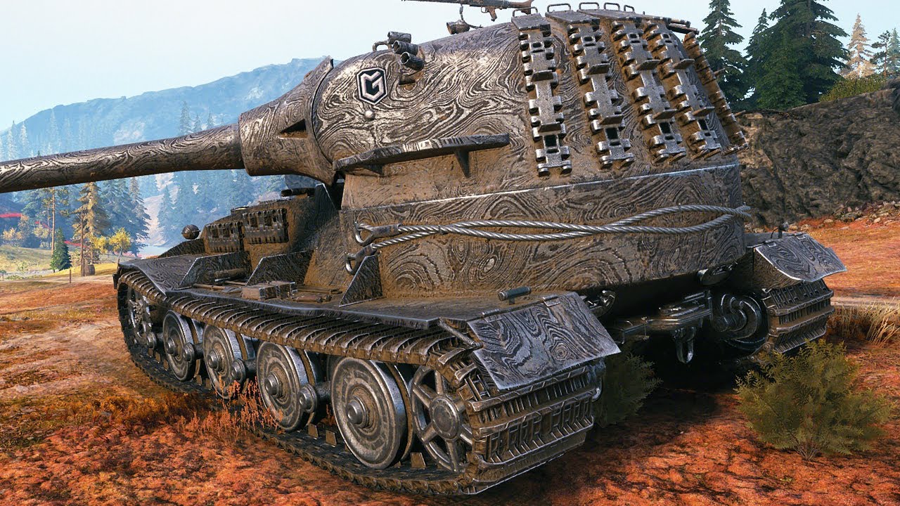 VK 72.01 (K) - STEEL WALL - World of Tanks - YouTube