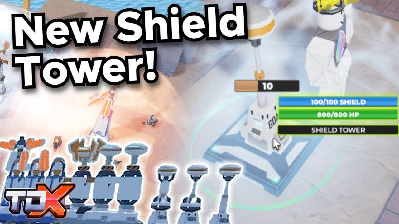 TDX New Shield Tower Leak #94 (EXCLUSIVE) - Tower Defense X Roblox ...