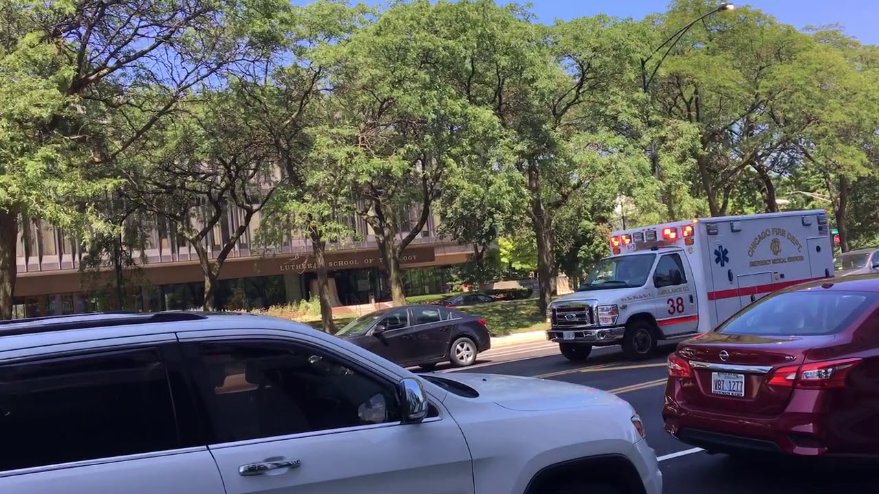Chicago Fire Department Rescue 38 Responding To Emergency - YouTube