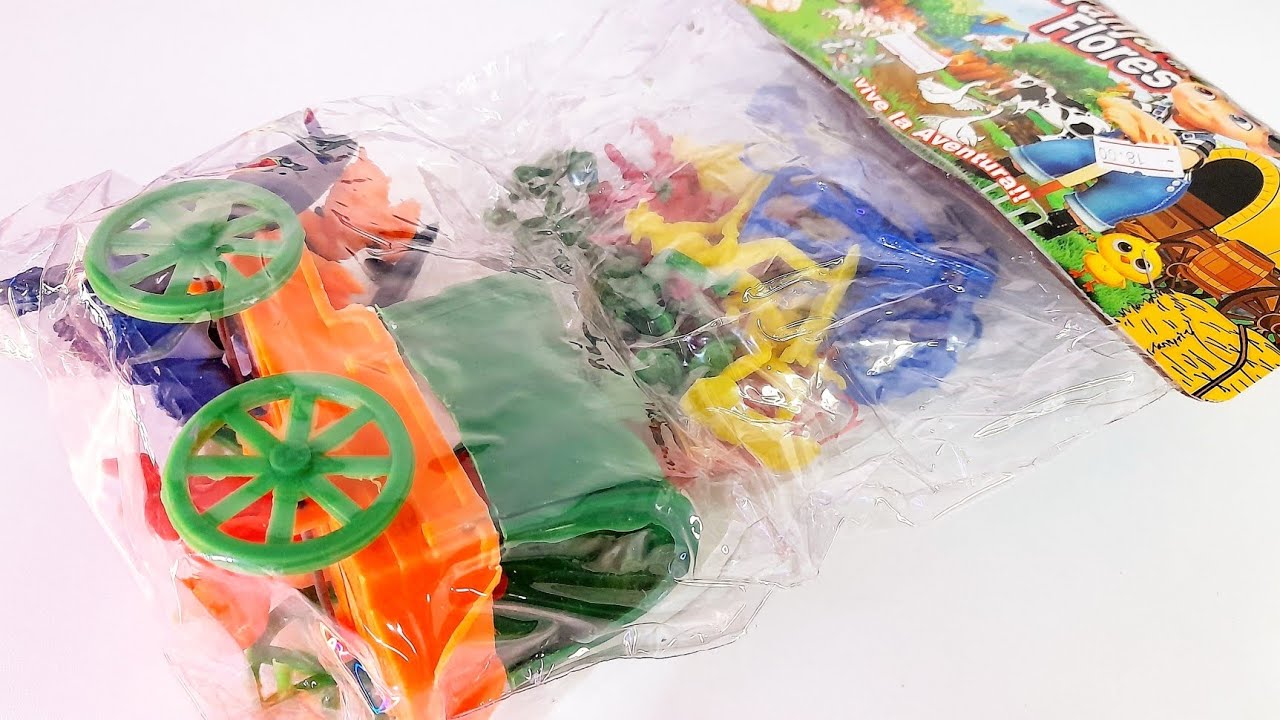 Set de vaqueros y animales de granja | Unboxing y review - YouTube