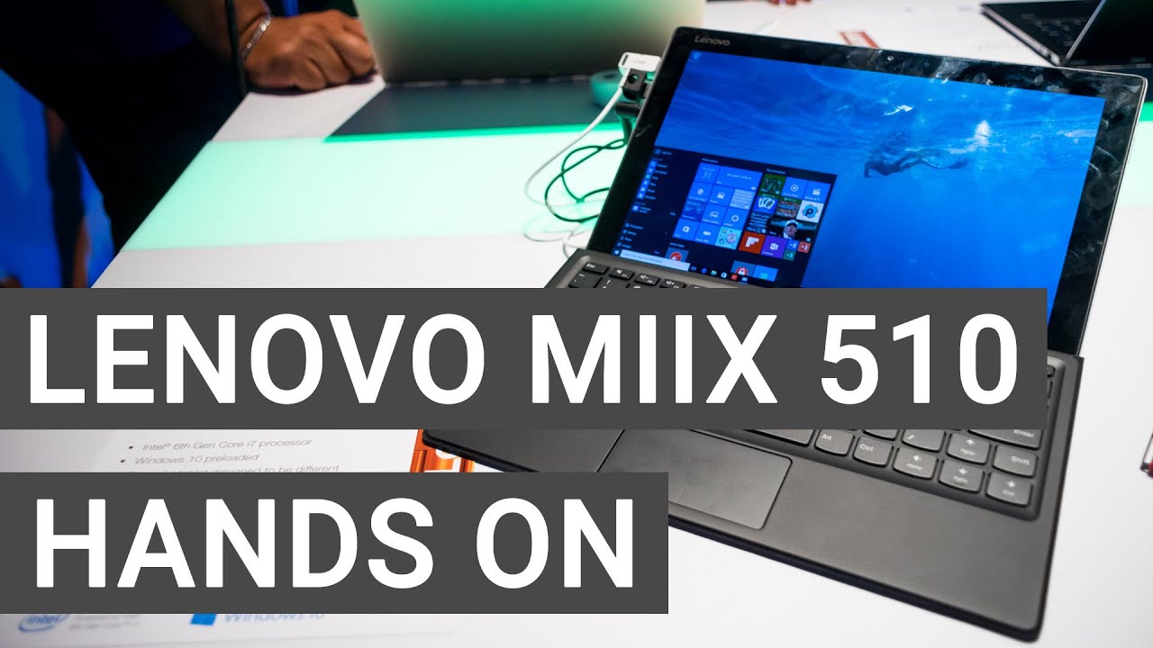 Lenovo MIIX 510 Hands On & Quick Review - YouTube