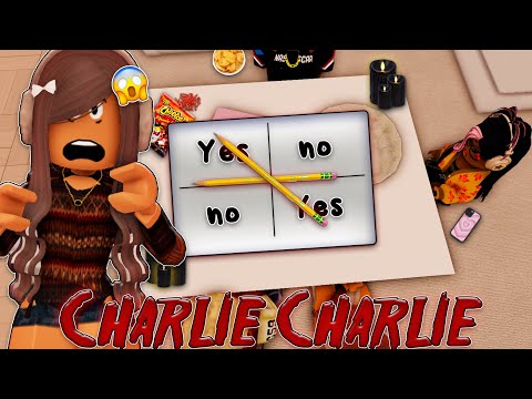 CHARLIE CHARLIE Challenge GONE WRONG 👻📖 | Berry Avenue Horror Story💀 | Roblox VOICED Roleplay 🎙️\