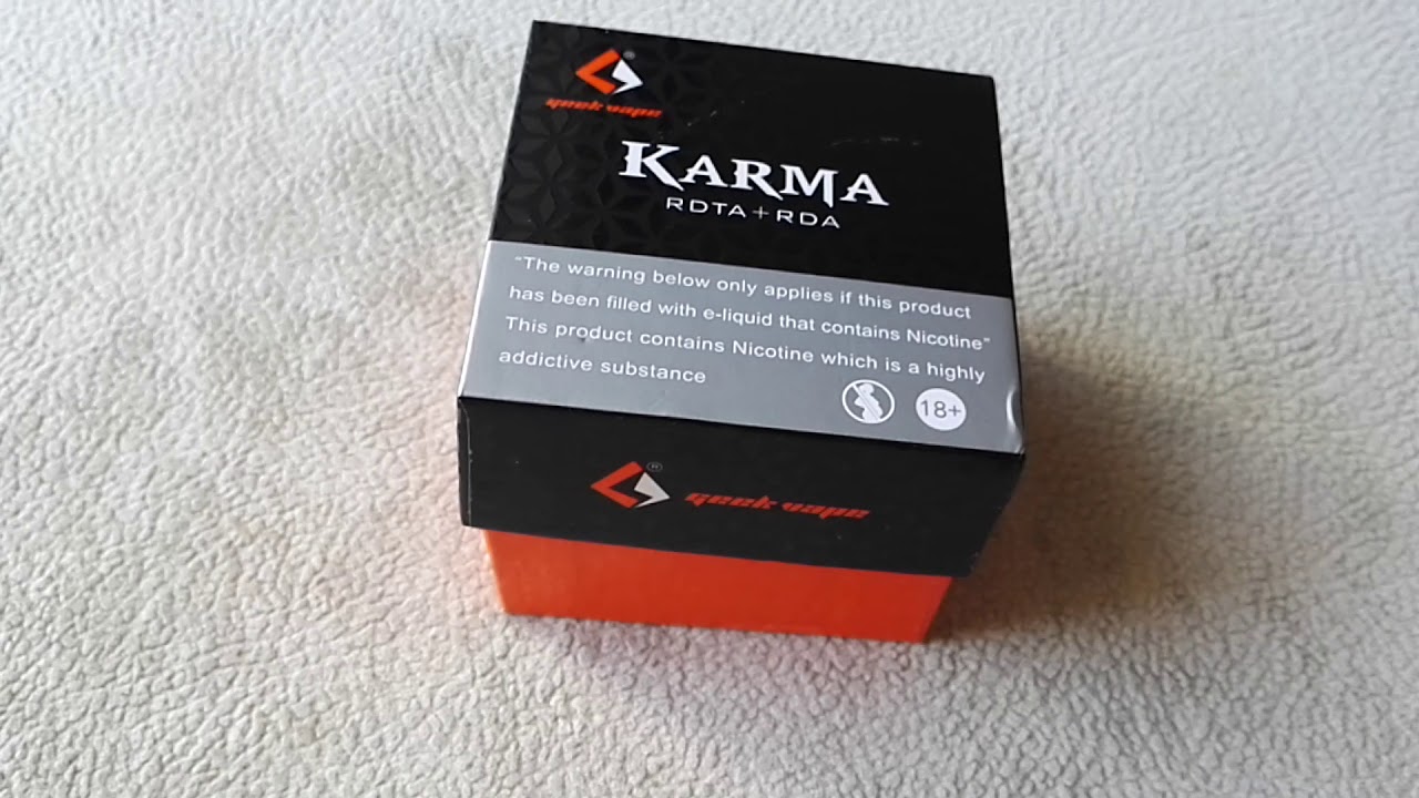 Original GeekVape Karma RDTA / RDA Atomizer GEARBEST.COM - YouTube