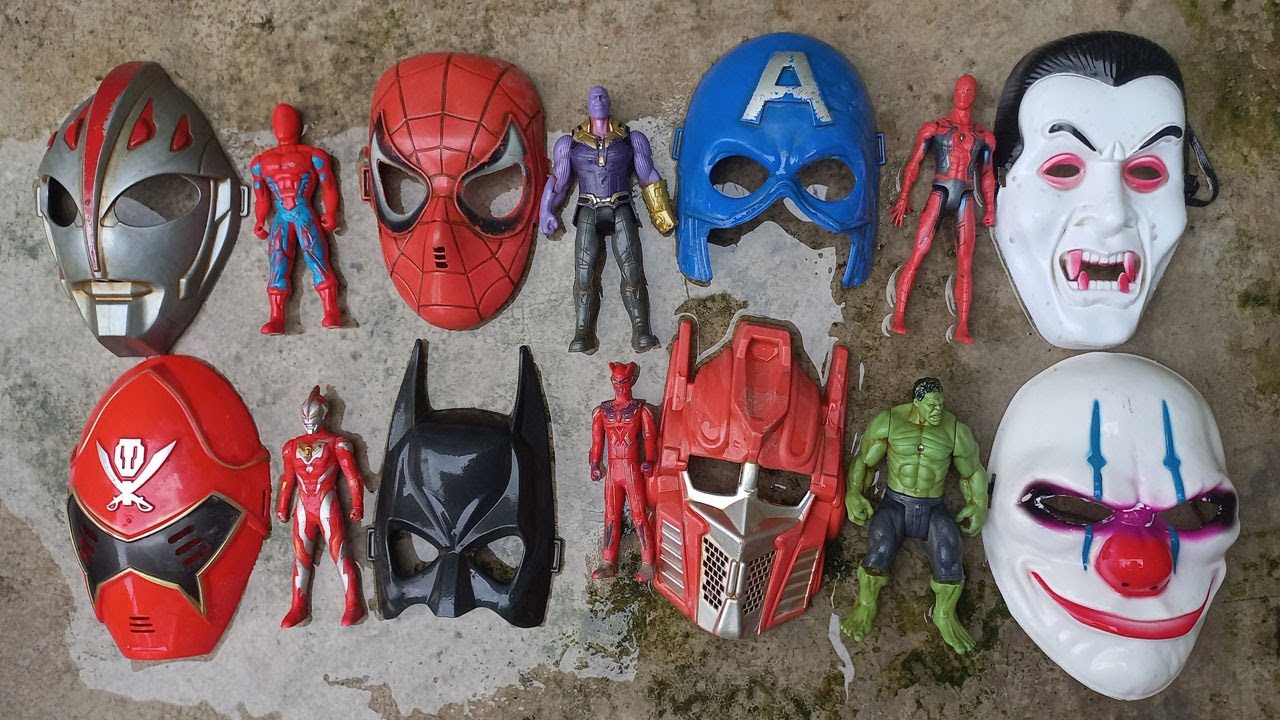 Bikin Kotor Mainan Topeng Superhero Topeng Captain America Topeng ...