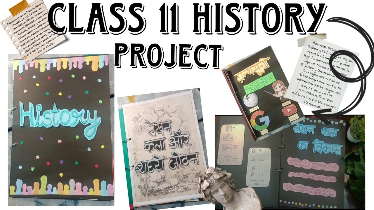 "लेखन कला और शहरी जीवन: Class 11 History Project | 📜 📚🖋️#HistoryProject ...