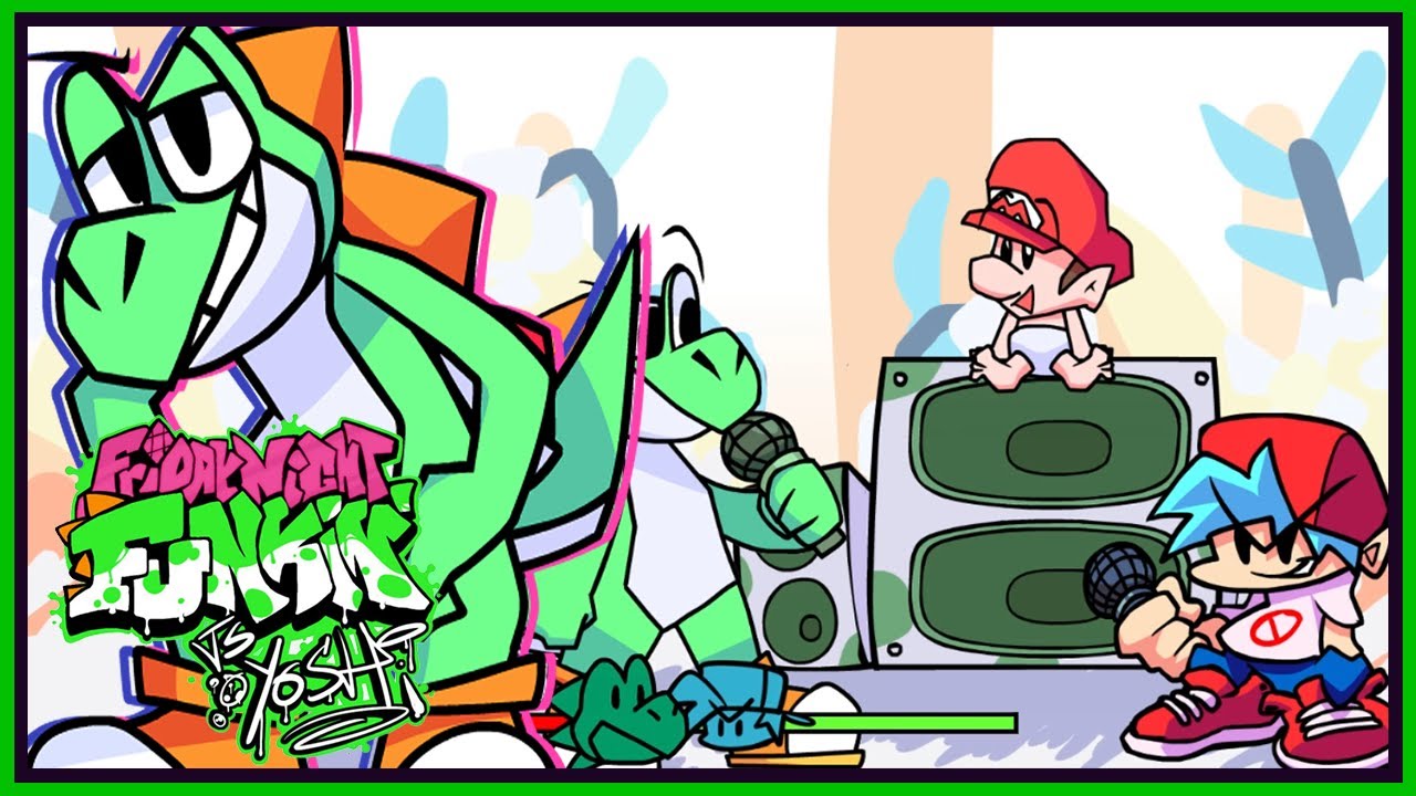 Yoshi's Island?【Friday Night Funkin VS Yoshi】[Mod Showcase] - YouTube