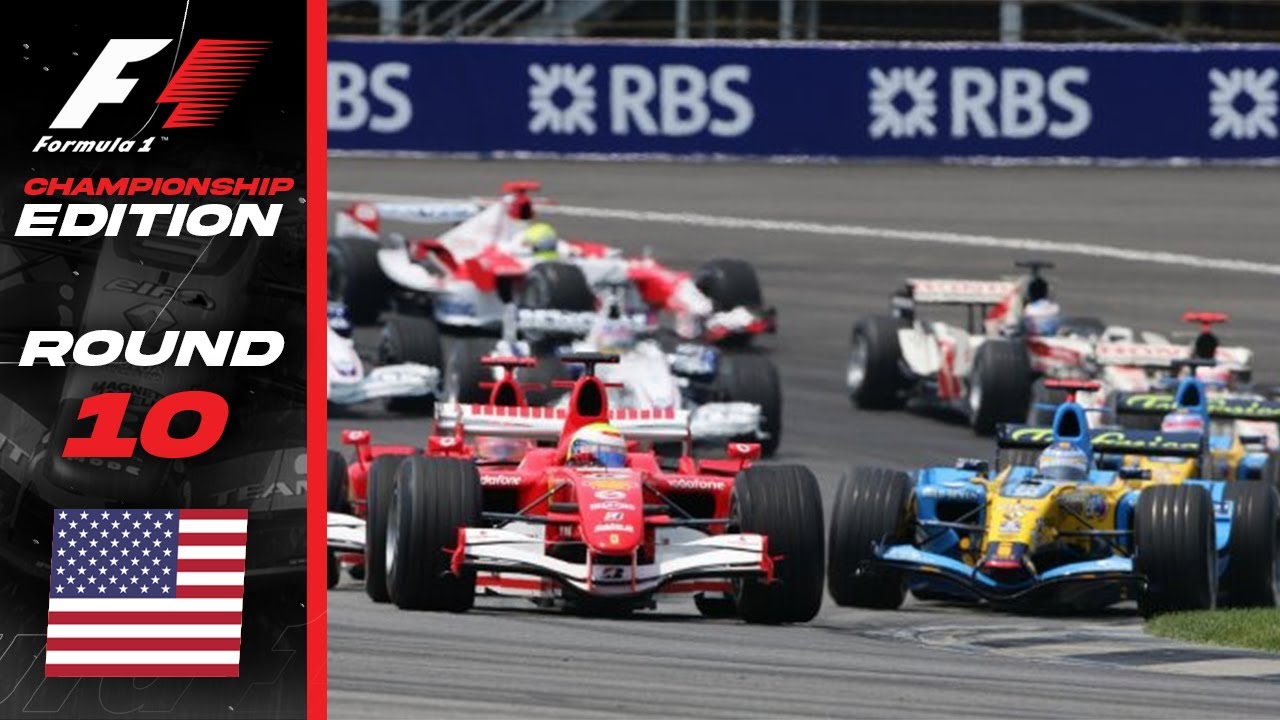 RAIN ON THE OVAL! F1 CE Career | Round 10 US Grand Prix - YouTube