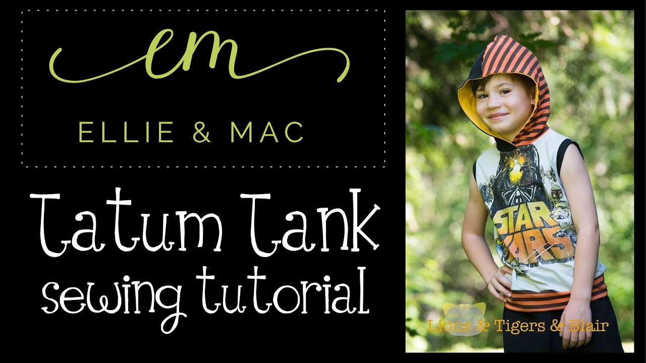 Cool Tank Top Pattern That is Quick and Easy To Sew!!! - YouTube