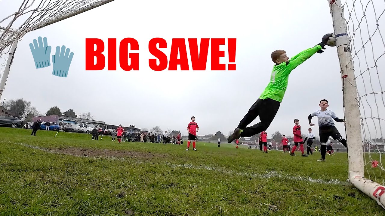 A Better Day to Be a Goalkeeper 🧤 One Big Top Bins Save! #football # ...