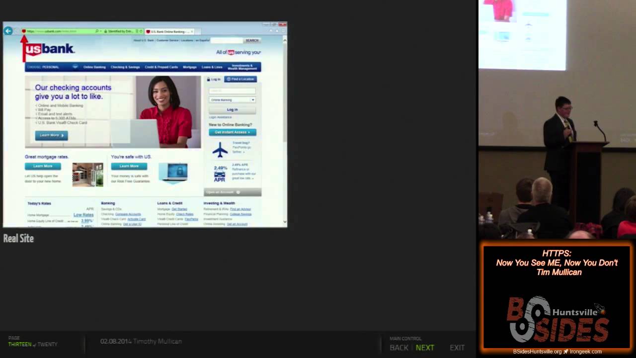 BSides Huntsville 2014 11 HTTPS Now You See Me Tim Mullican - YouTube