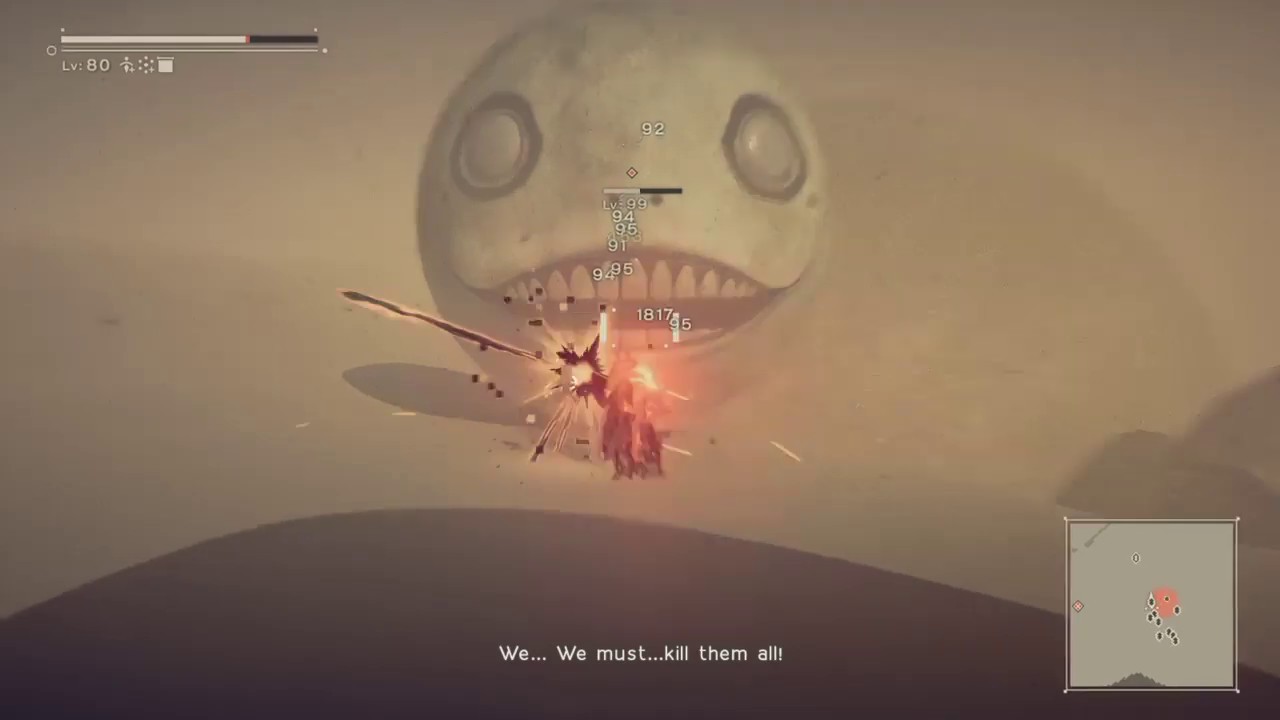 [Nier: Automata] Emil | Final Boss fight | Very hard - YouTube
