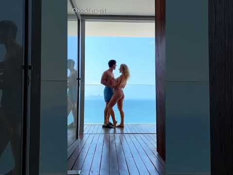 kissing scene |best scene couple on beach kissing lips #choclategirl