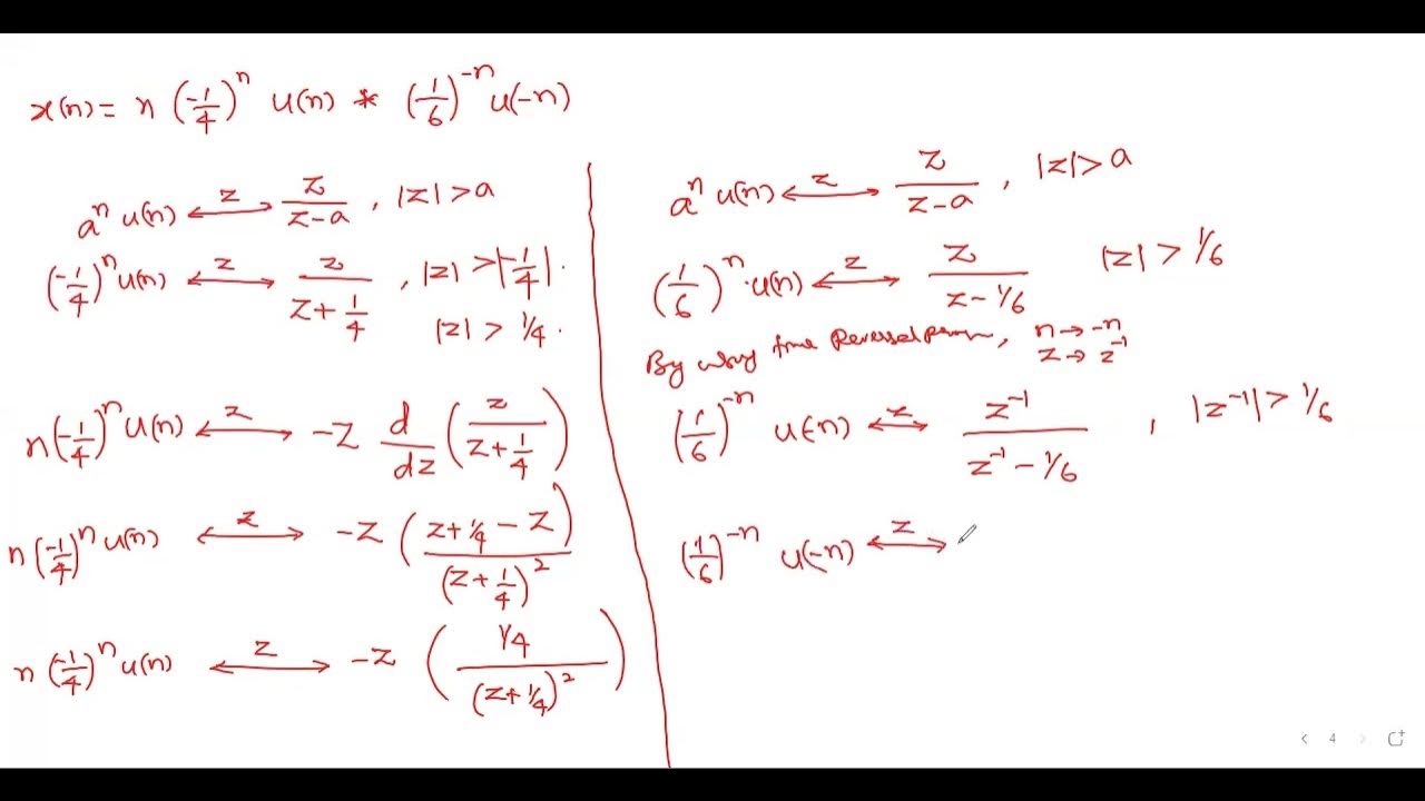 Module 5| Lecture 6| Convolution, Initial and Final value theorems in Z-Transform - YouTube