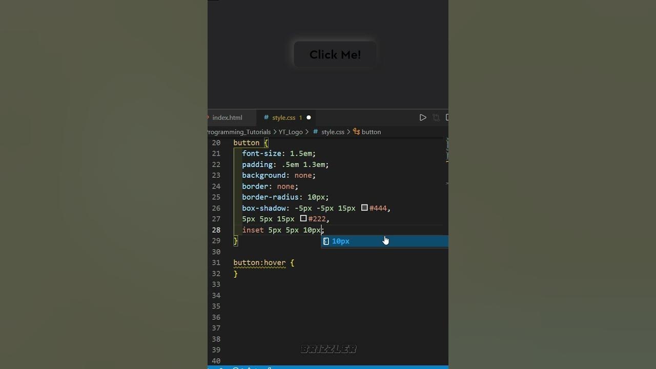3D Buttons Design #1 | 3D Button using HTML CSS ⚡| CSS for Beginners | CSS shorts #shorts # ...