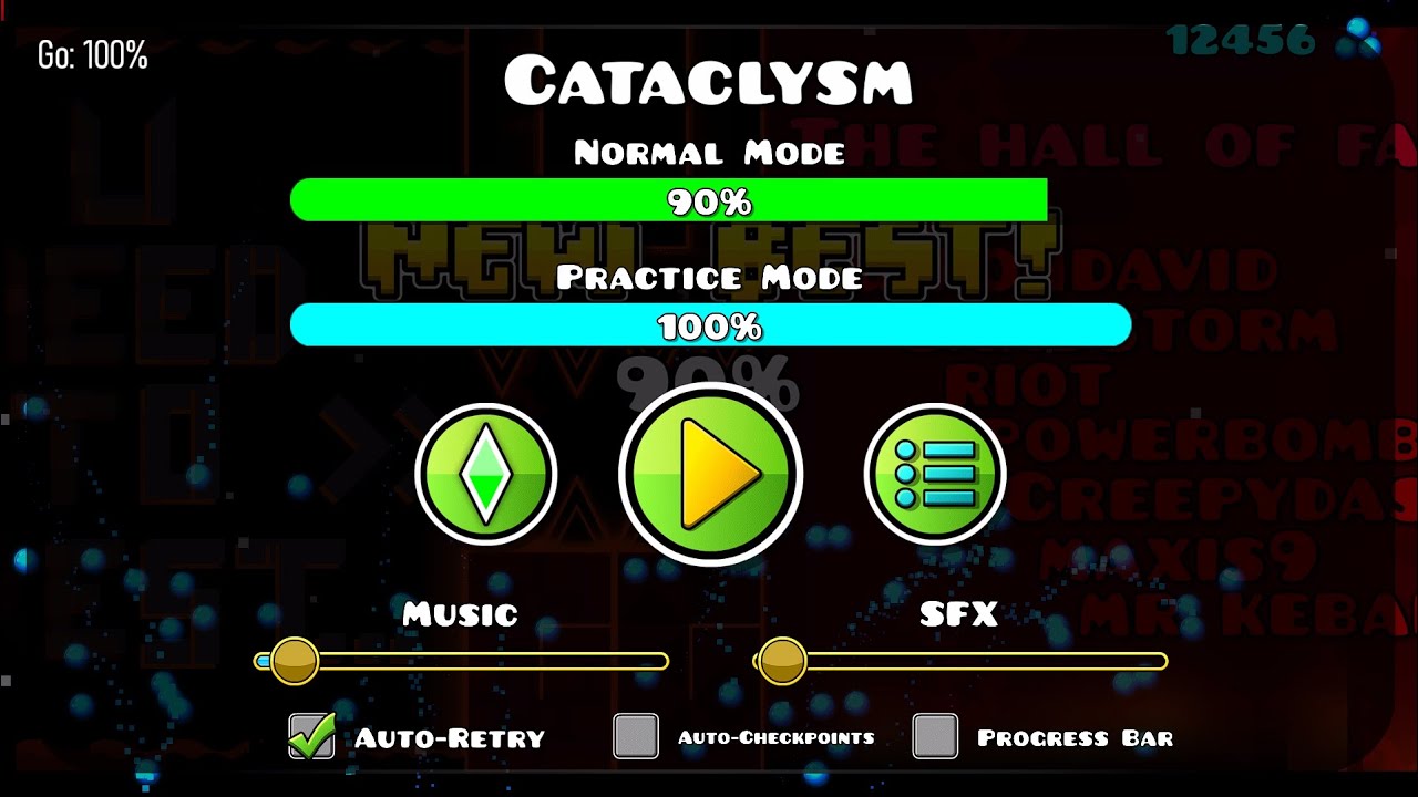 Cataclysm 90% (Extreme Demon) - YouTube