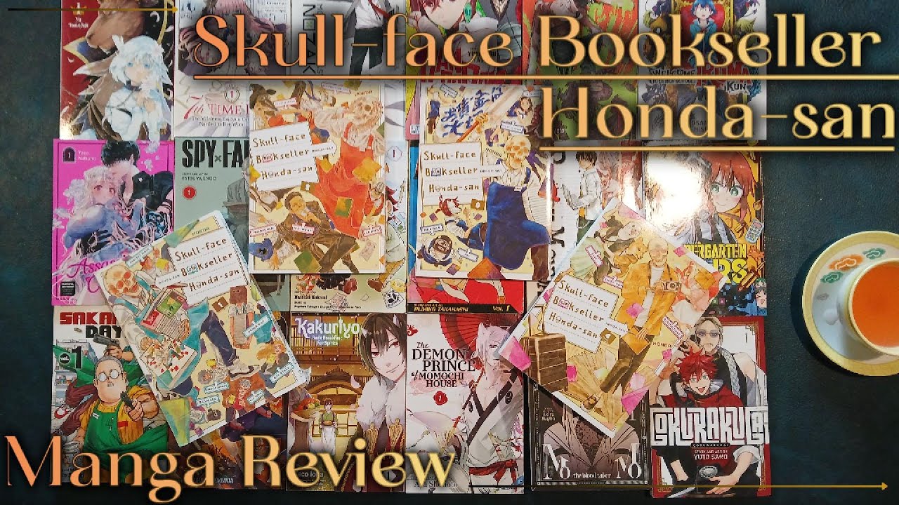 Skull-face Bookseller Honda-san Manga Review - YouTube
