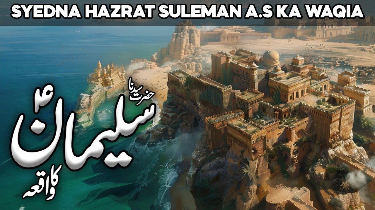 Hazrat Suleman Ka Waqia | Prophet Sulaiman Story in Quran | Islamic Studio - YouTube