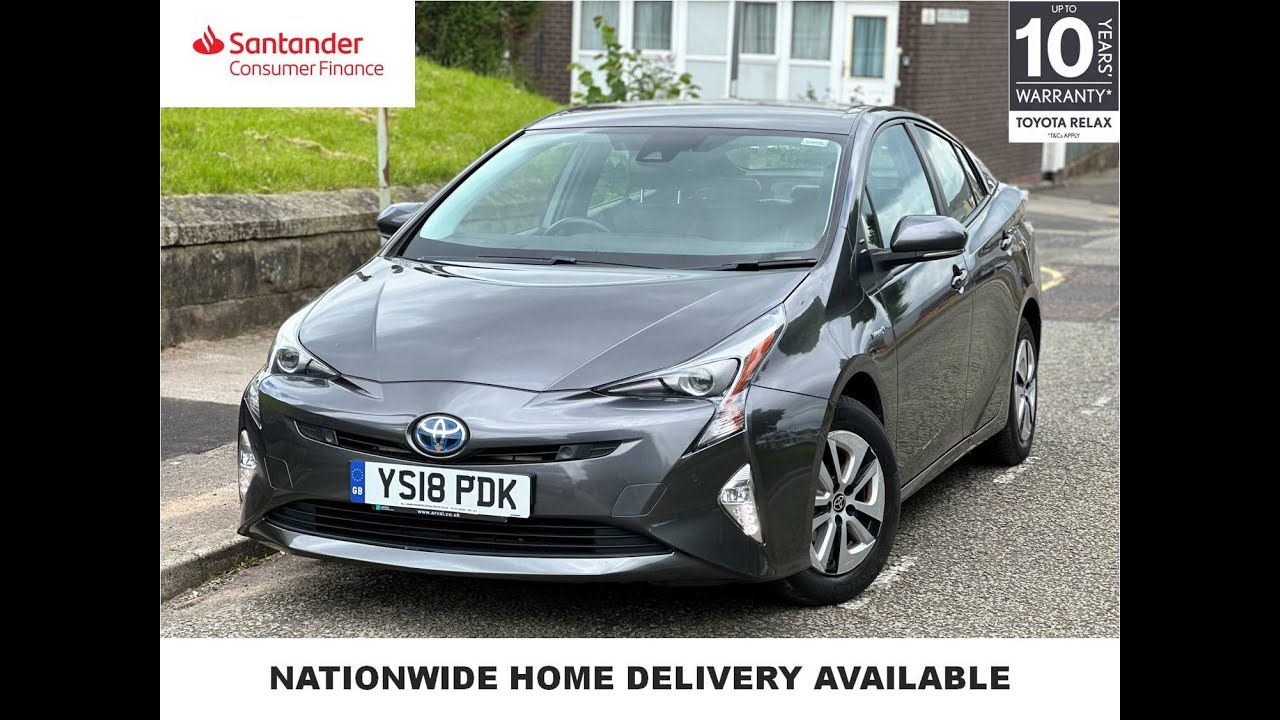 2018 Toyota Prius 1.8 VVT-h Excel CVT Euro 6 (s/s) 5dr, YS18PDK ...