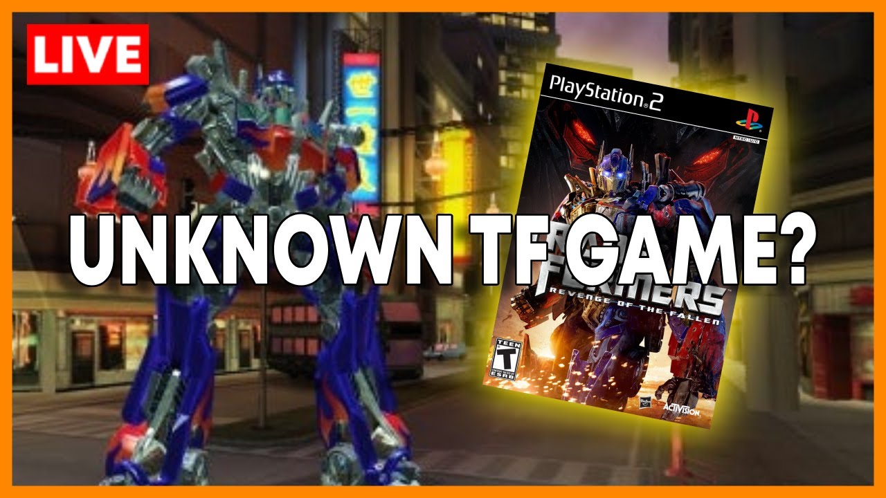 LIVE - Playing a Unknown TF GAME?! TF ROTF PS2 // Now we wait for WFC ...