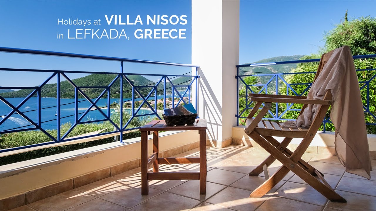 Holiday Villa Nisos in Perigiali (Nidri), Lefkada, Ionian Islands ...