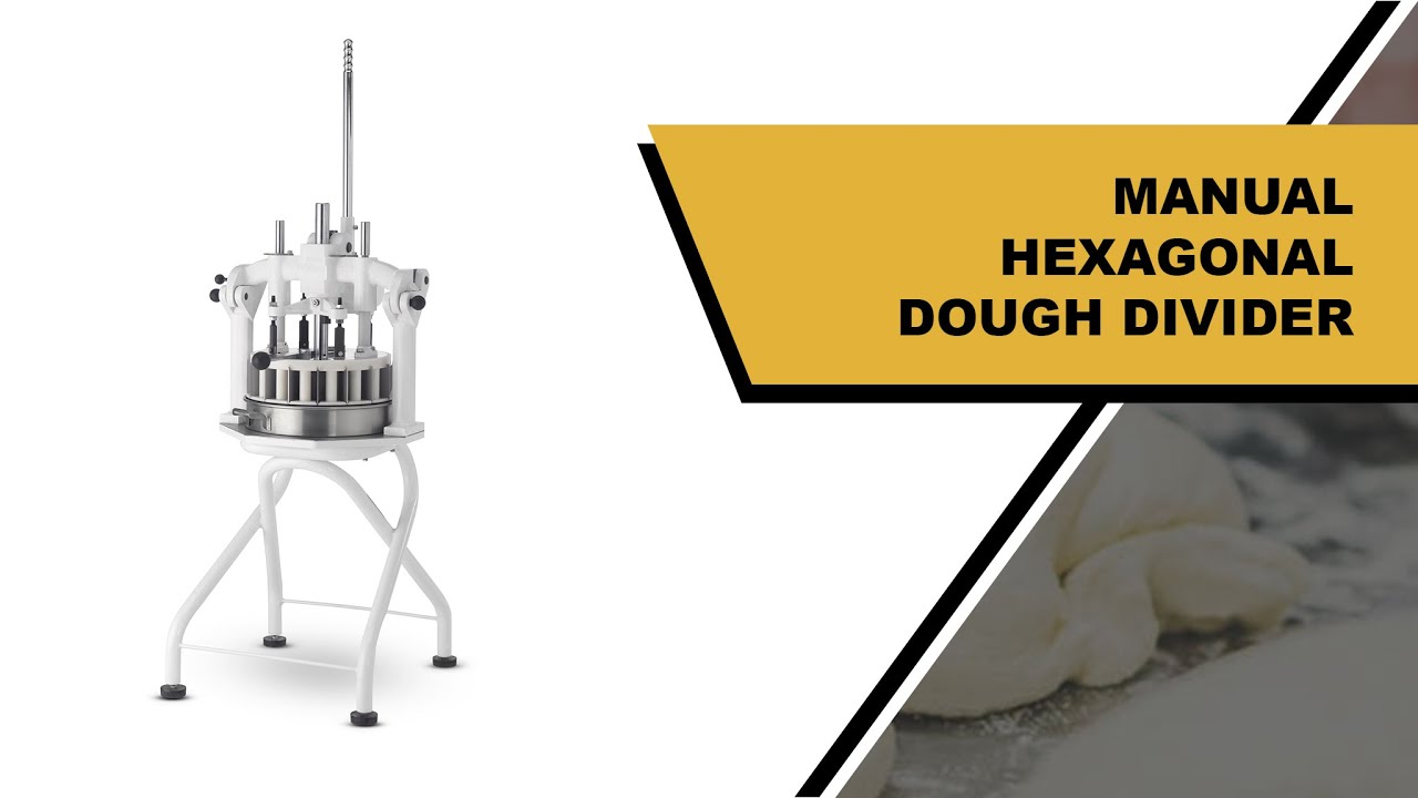 MANUAL HEXAGONAL DOUGH DIVIDER - YouTube