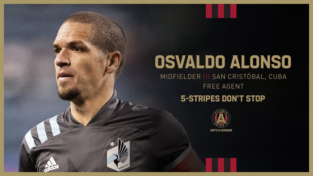 Atlanta United signs Osvaldo Alonso as Free Agent | Highlights - YouTube