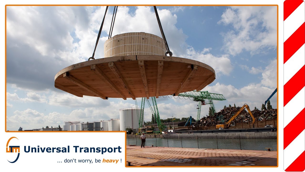 Universal Transport - Heavy load transport with 8.5 metres breadth and ...