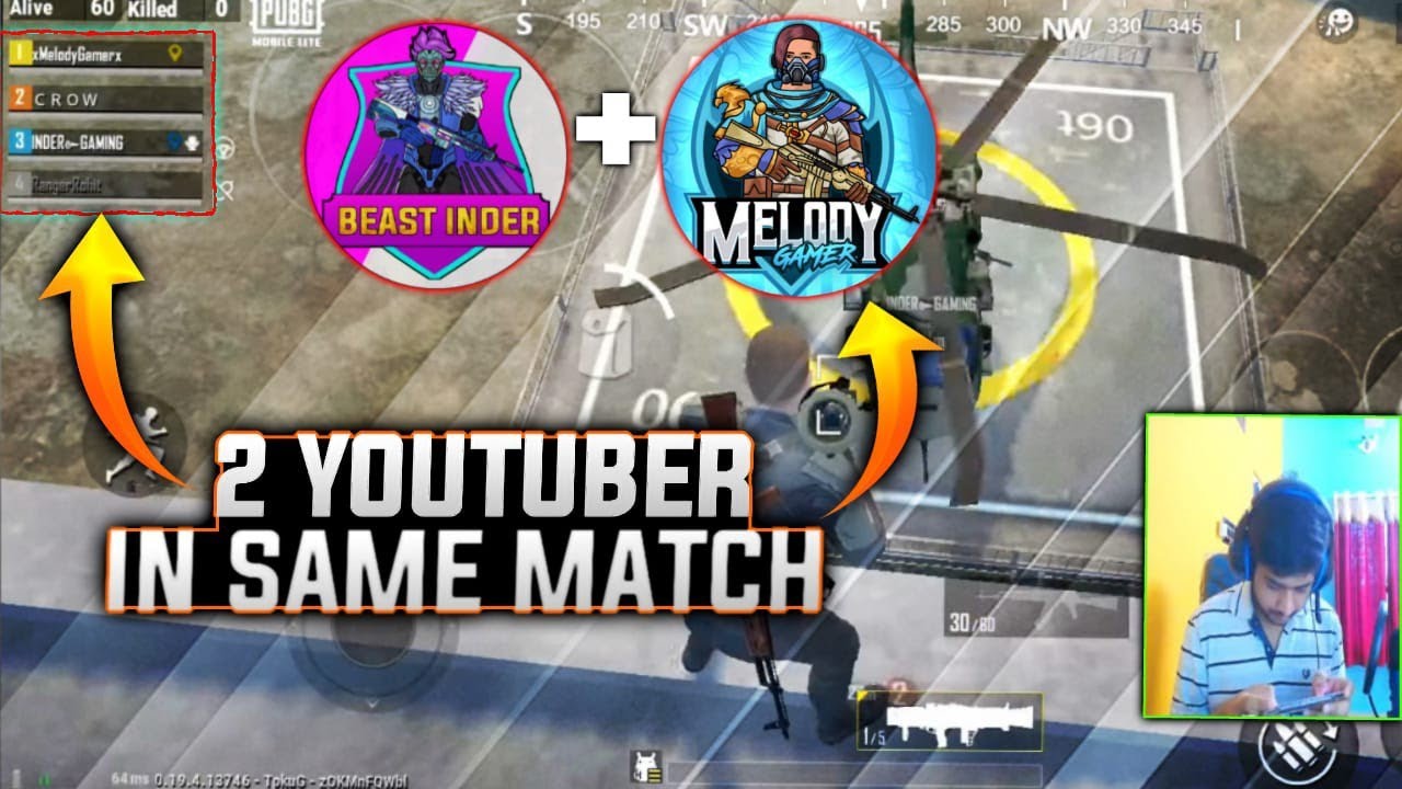 MELODY GAMER IN MY MATCH / MELODY GAMING || MELODY GAMER || PUBG MOBILE ...
