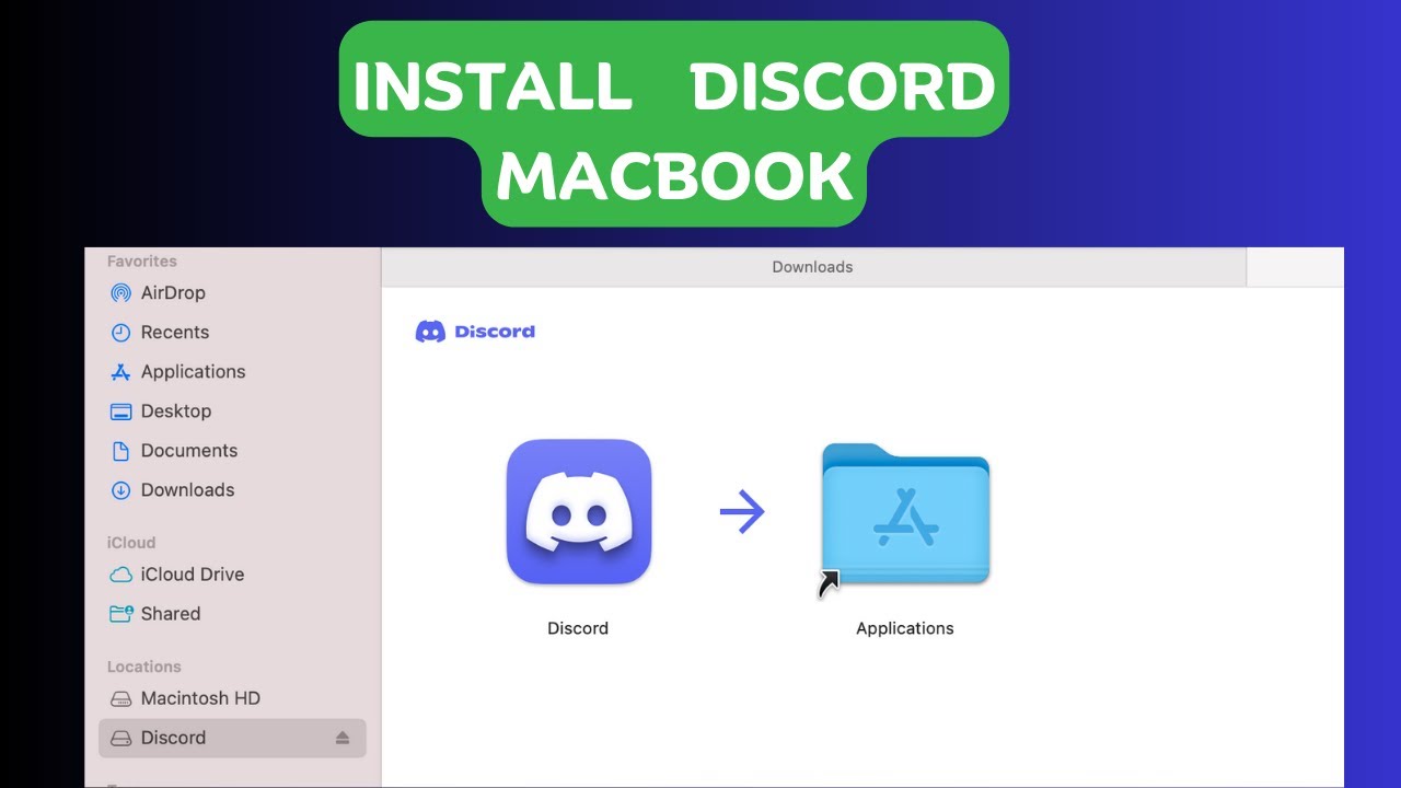 How to Install Discord on M1 Macbook Air - YouTube