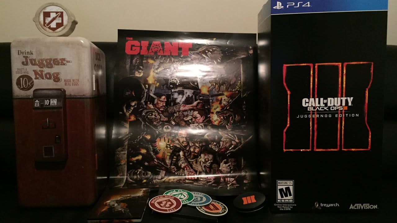 Unboxing Call of Duty Black Ops 3 JUGGERNOG EDITION! - YouTube