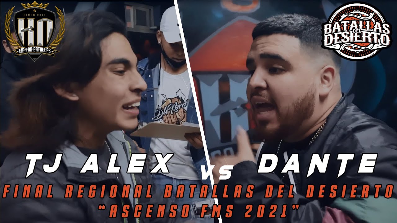 ALEX TJ vs DANTE🥊 / OCTAVOS / FINAL REGIONAL BATALLAS DEL DESIERTO ...