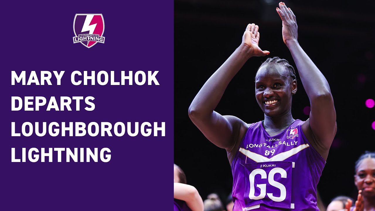 Mary Cholhok bids farewell to Loughborough - YouTube