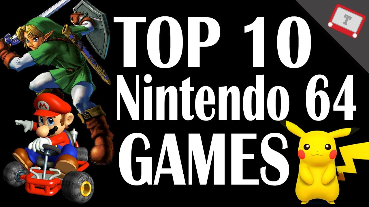 Top 10 Nintendo 64 Games! - YouTube