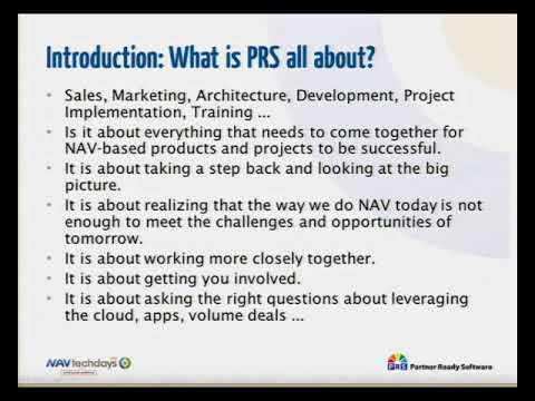 Dynamics NAV TechDays 2011 - Partner Ready Software - How to build software - YouTube