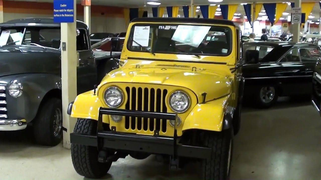 1976 Jeep CJ7 4x4 - Nicely Restored - YouTube