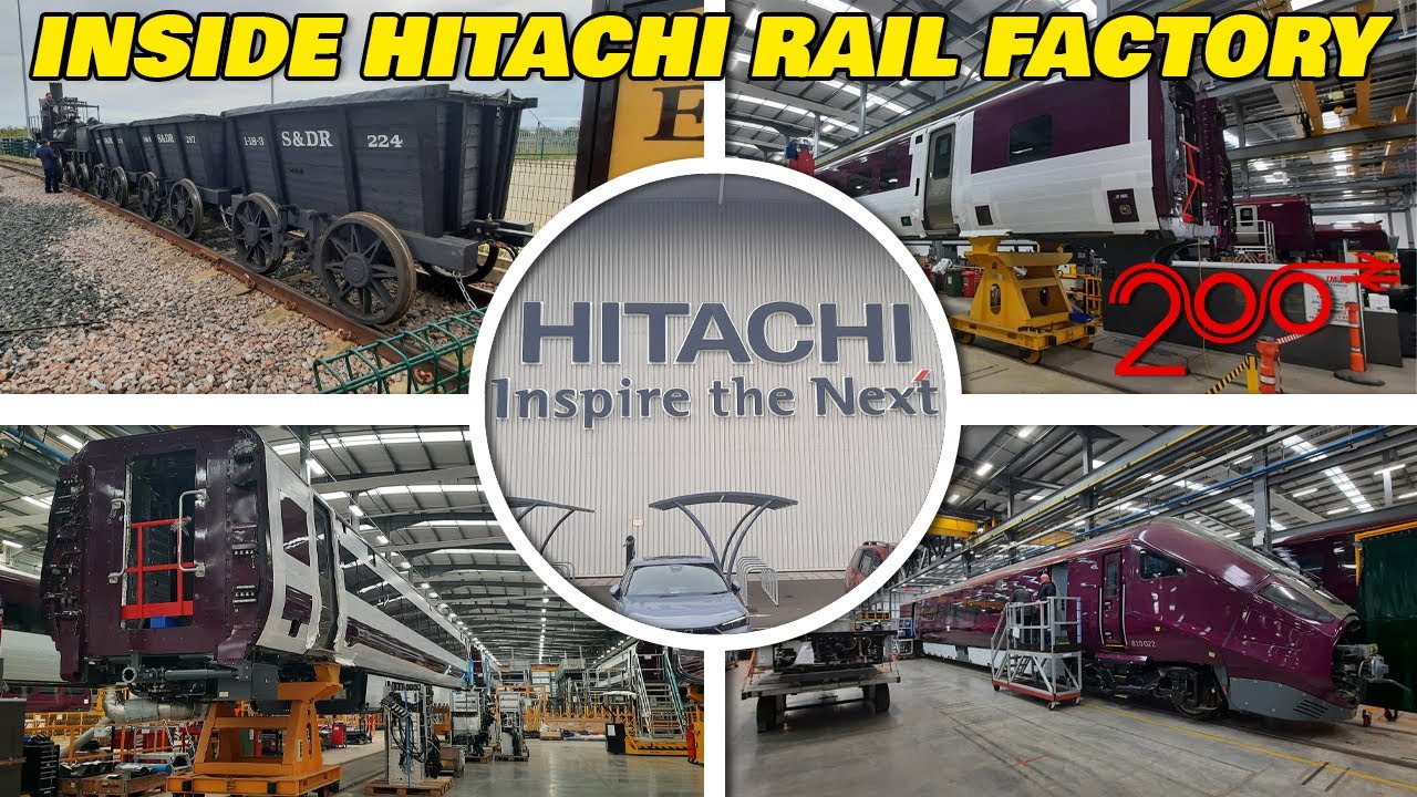 Hitachi Rail Factory Tour 2025 | How Modern Trains Are Made - YouTube