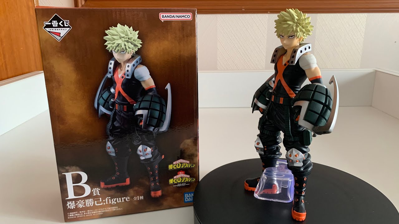 My Hero Academia Ichiban Kuji | Friends Prize B - Katsuki Bakugo - YouTube