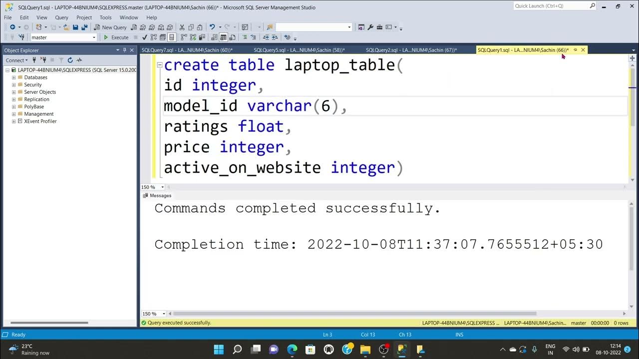 Chap 6 Where clause in SQL with and or operator - YouTube