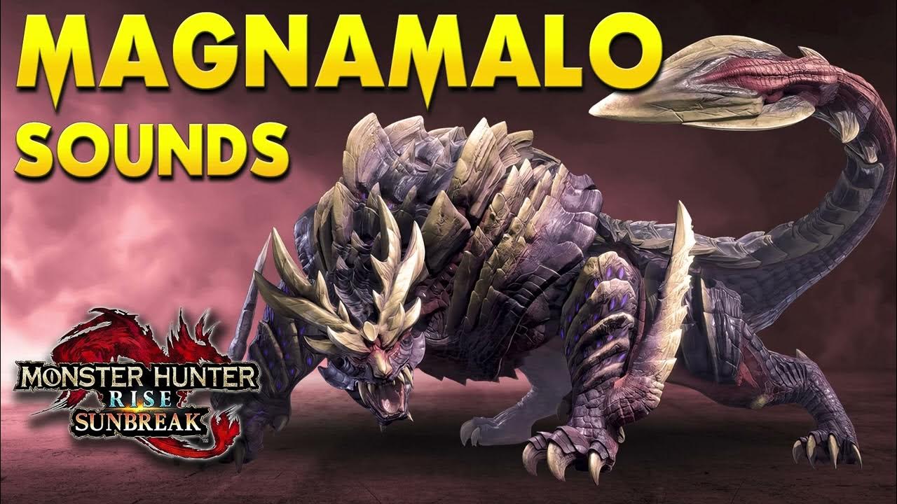 Monster Hunter Rise: Sunbreak - (Scorned) Magnamalo Sounds - YouTube