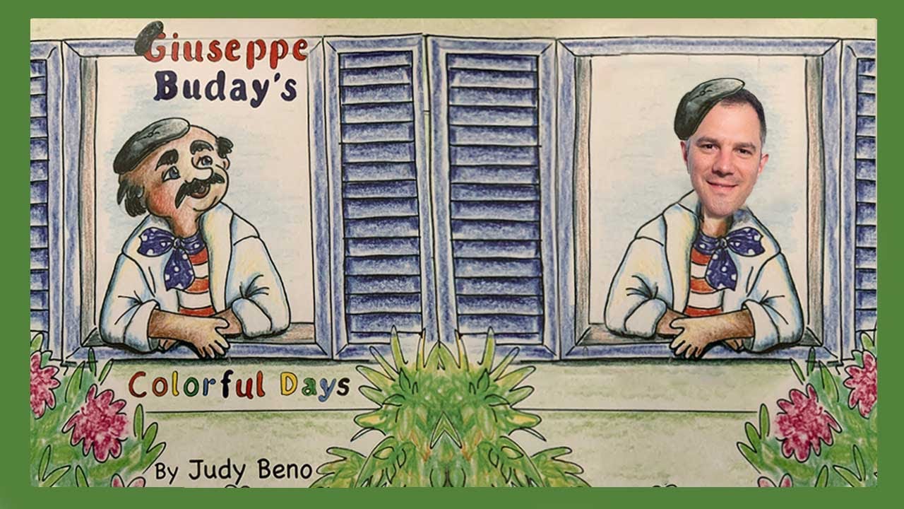 Giuseppe Buday's Colorful Days by Judy Beno (read by Will Sarris) - YouTube