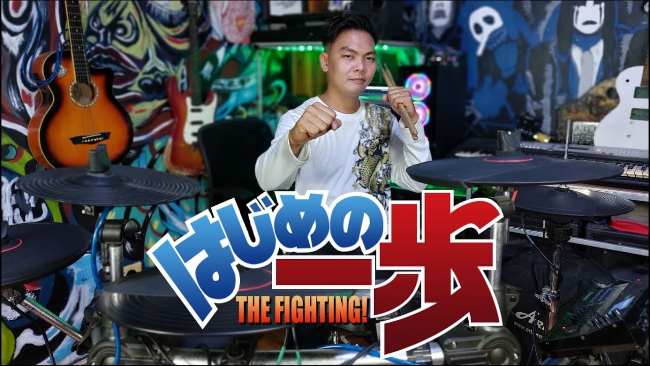 Hajime No Ippo OP 2 [ Inner Light ] (Shocking Lemon) Drum Cover by ...