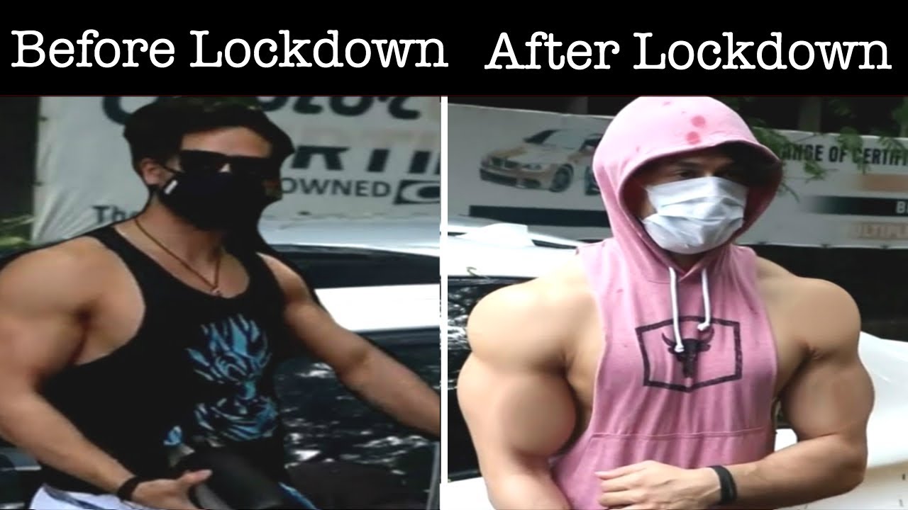 Tiger Shroff After Lockdown Body Transformation Looks Like Hunk | Build ...