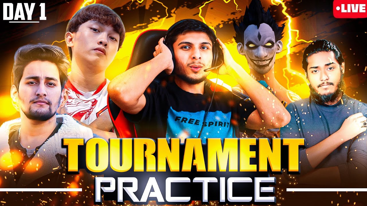 BACK WITH TOURNAMENT PRACTICE DAY 1 🇮🇳 🇧🇩 🇷🇺 🇻🇳 🇳🇵 😨👿 #nonstopgaming ...