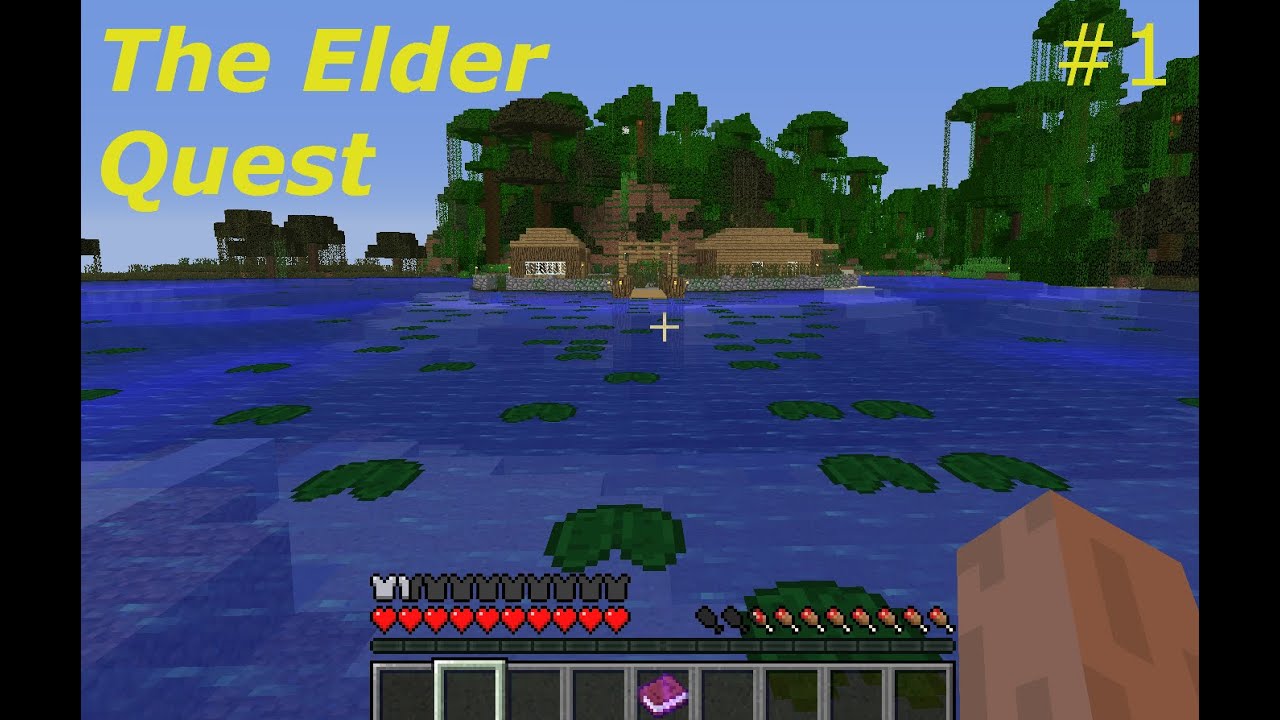 The Elder quest minecraft adventure map - YouTube
