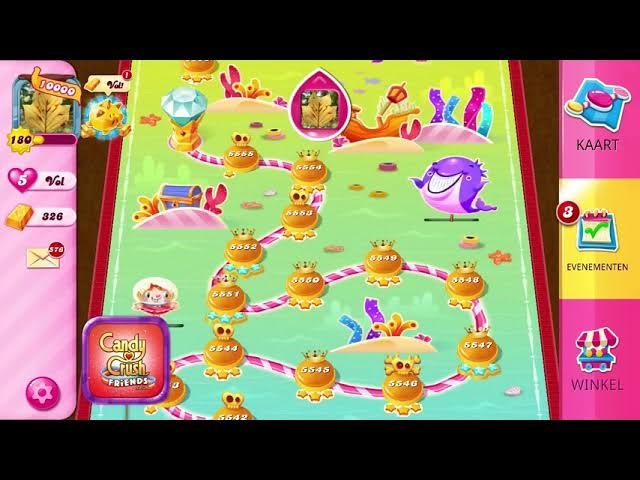 Candy Crush Saga Map